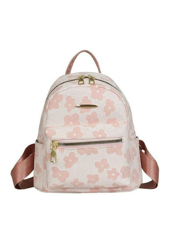 Pink Floral Backpacks