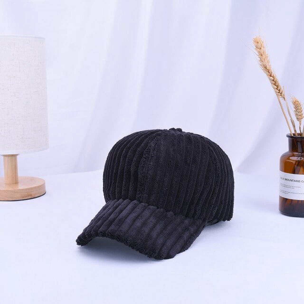 CoCopeaunts Corduroy Baseball Caps for Women Autumn Winter Hats for ...