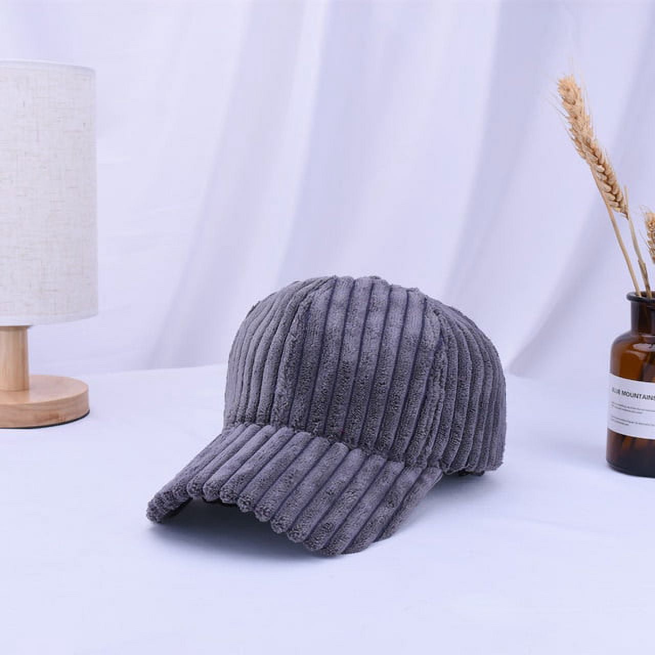 CoCopeaunts Corduroy Baseball Caps for Women Autumn Winter Hats for ...