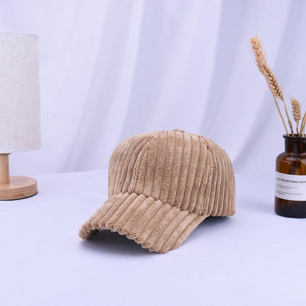 CoCopeaunts Corduroy Baseball Caps for Women Autumn Winter Hats for ...