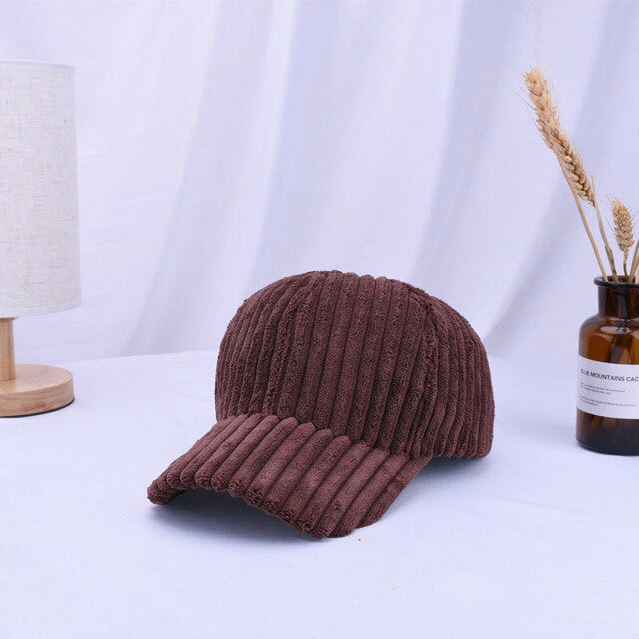 CoCopeaunts Corduroy Baseball Caps for Women Autumn Winter Hats for ...