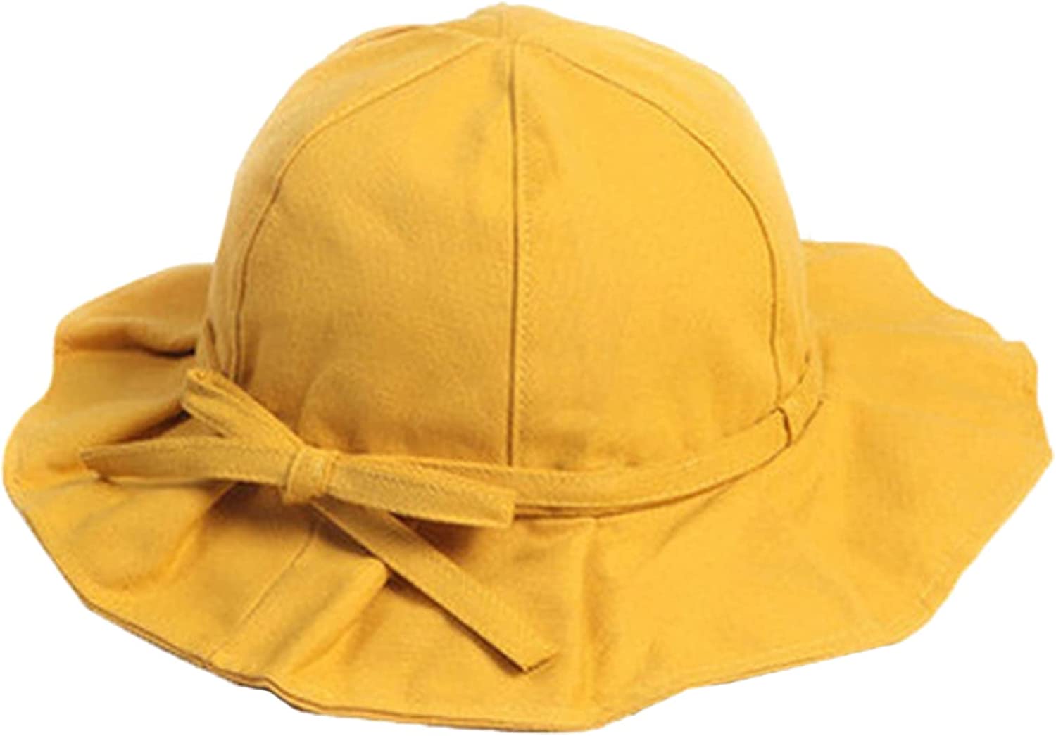 CoCopeaunts Cotton Bucket Hats for Women Bow Belt Summer Anti-UV ...