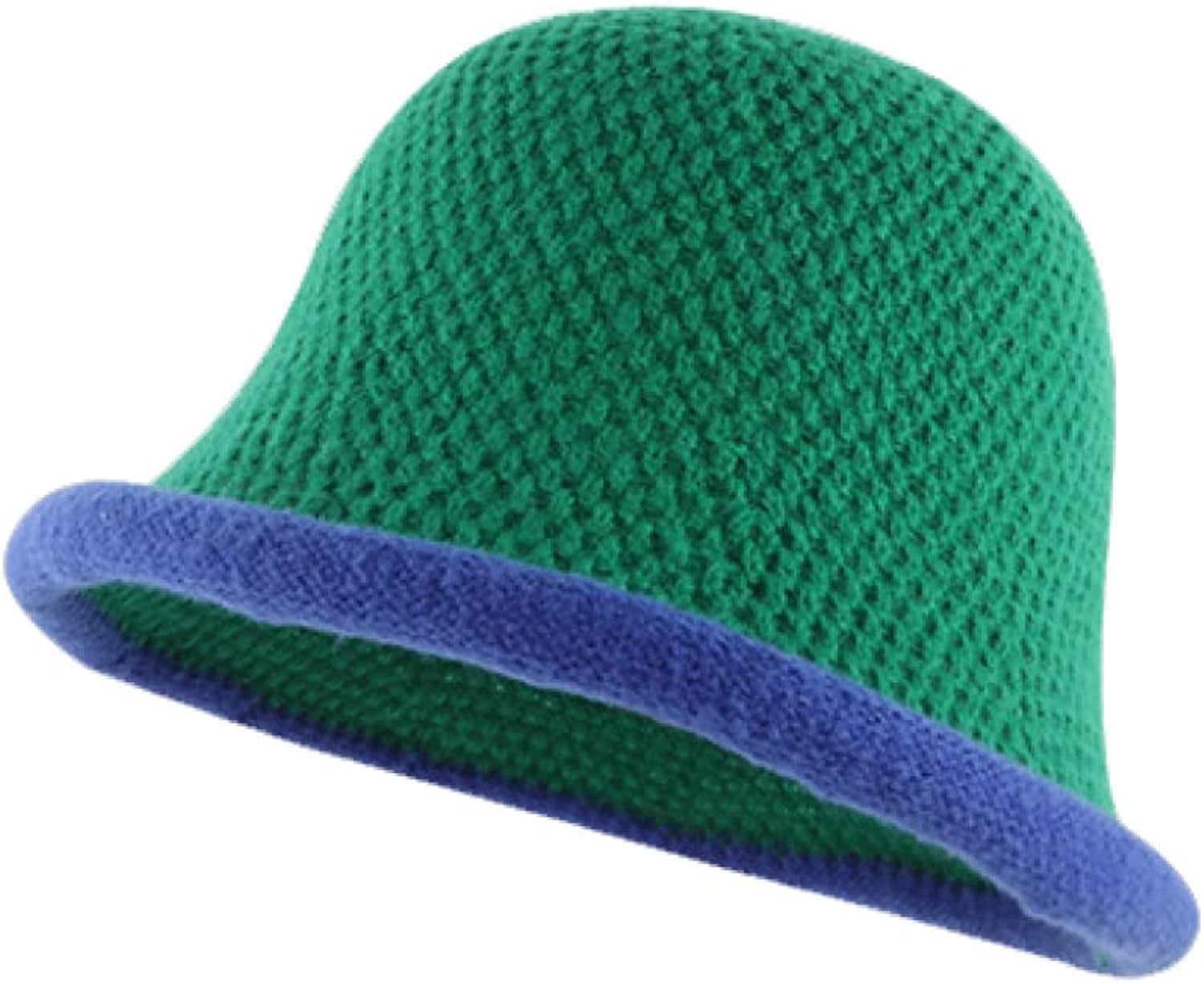 CoCopeaunts Dome Bucket Hat Women Matching Knitting Hats Warm Roll-up ...