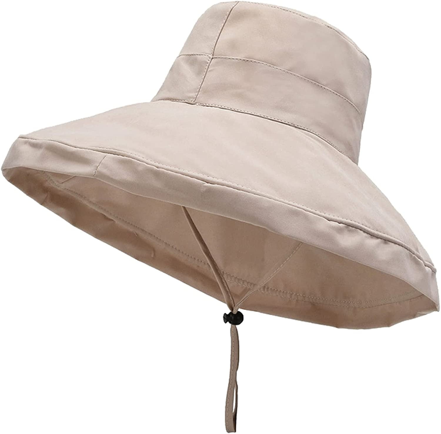 CoCopeaunts Large Bucket Hats Wide Brim Suncreen Basin Hat for Women ...