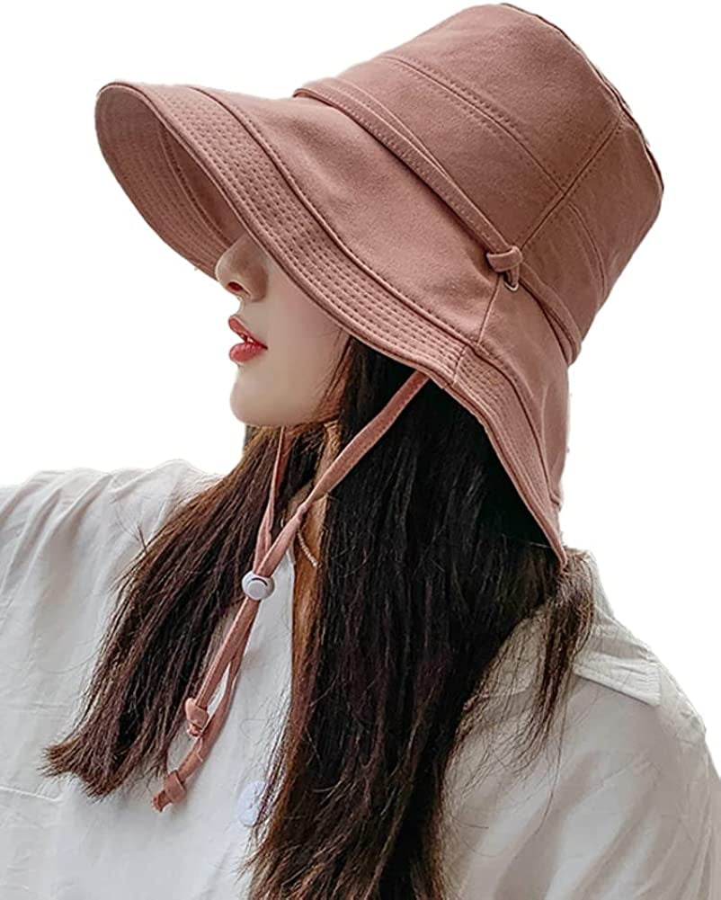 CoCopeaunts Large Sunhat Wide Brim UV Protection Beach Cap Breathable ...