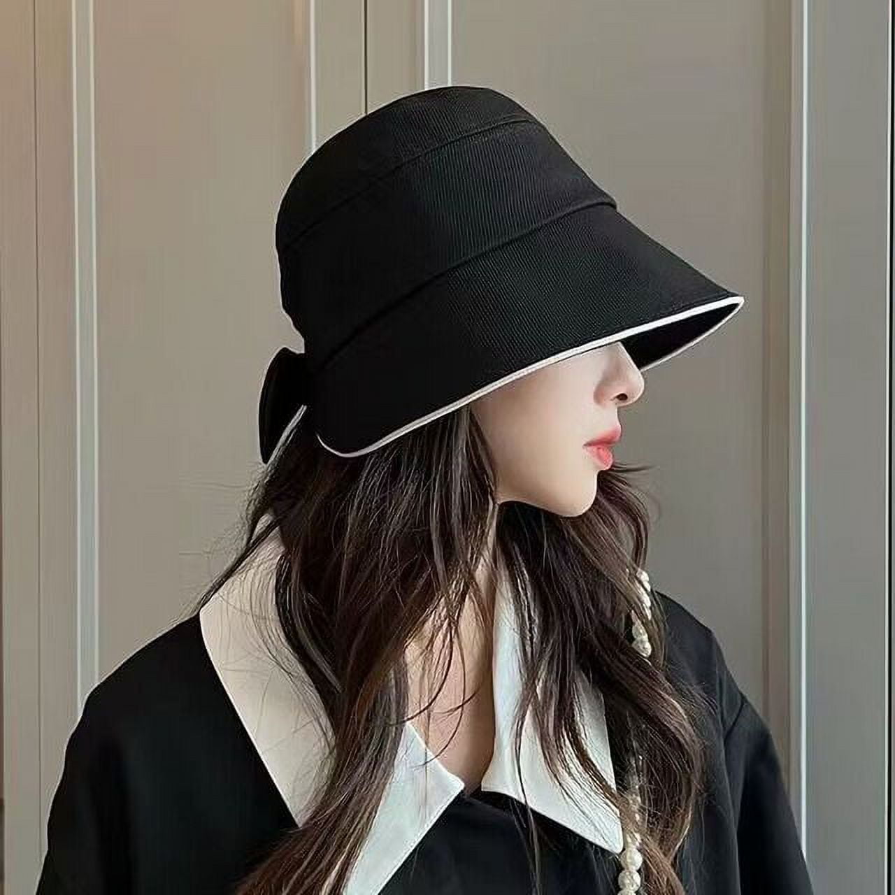 CoCopeaunts New Summer Hats for Women Sun Hat Beach Ladies with Big Bow ...