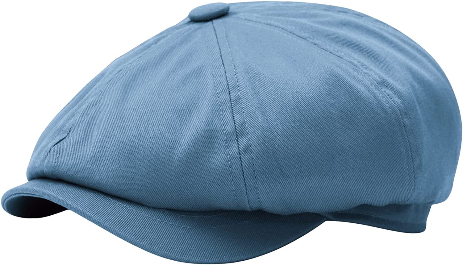 CoCopeaunts Newsboy Cap Men's Twill Cotton Eight Panel Hat Women's ...
