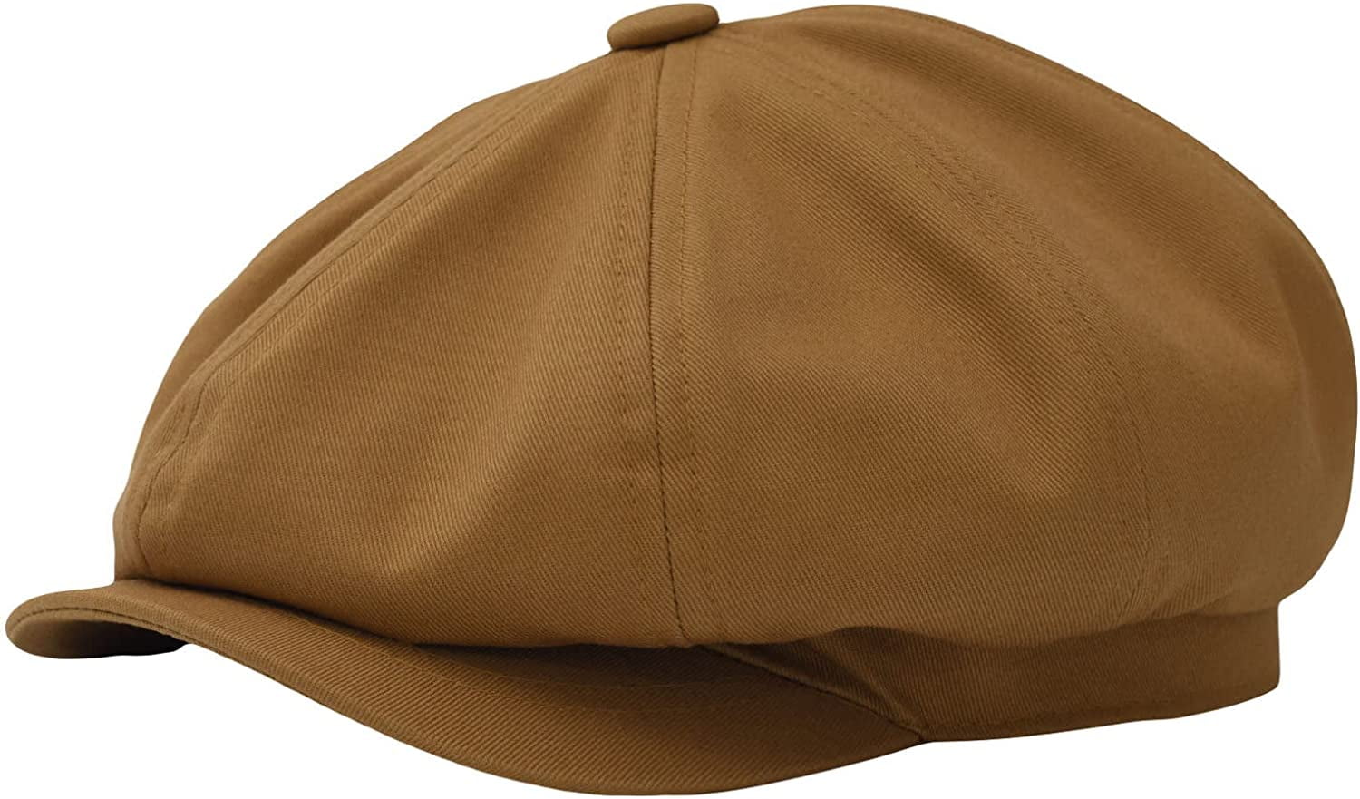 CoCopeaunts Newsboy Cap Men's Twill Cotton Eight Panel Hat Women's Baker Boy Caps Retro Big ...