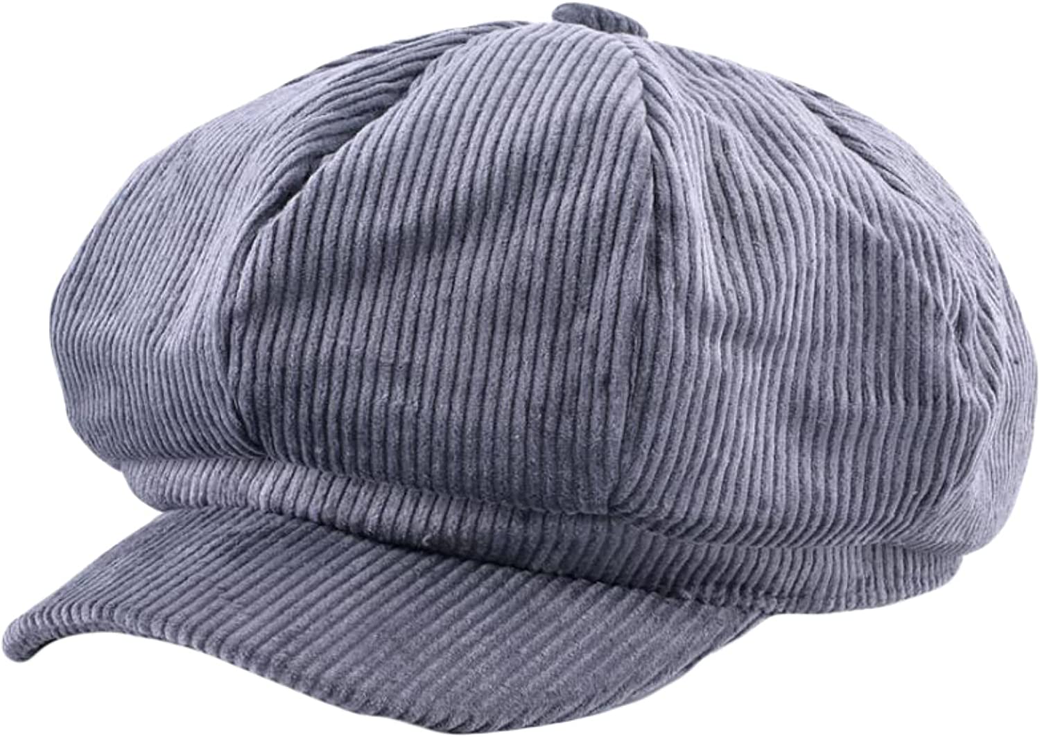 CoCopeaunts Newsboy Cap Unisex Octagonal Hat Men Autumn Corduroy Fabric ...