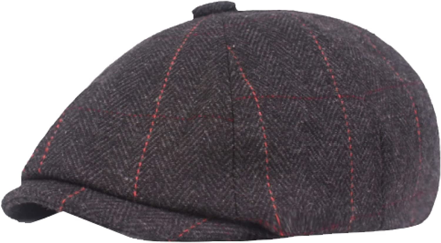 CoCopeaunts Newsboy Hats for Men Beret Vintage Retro Octagonal Newsboy ...