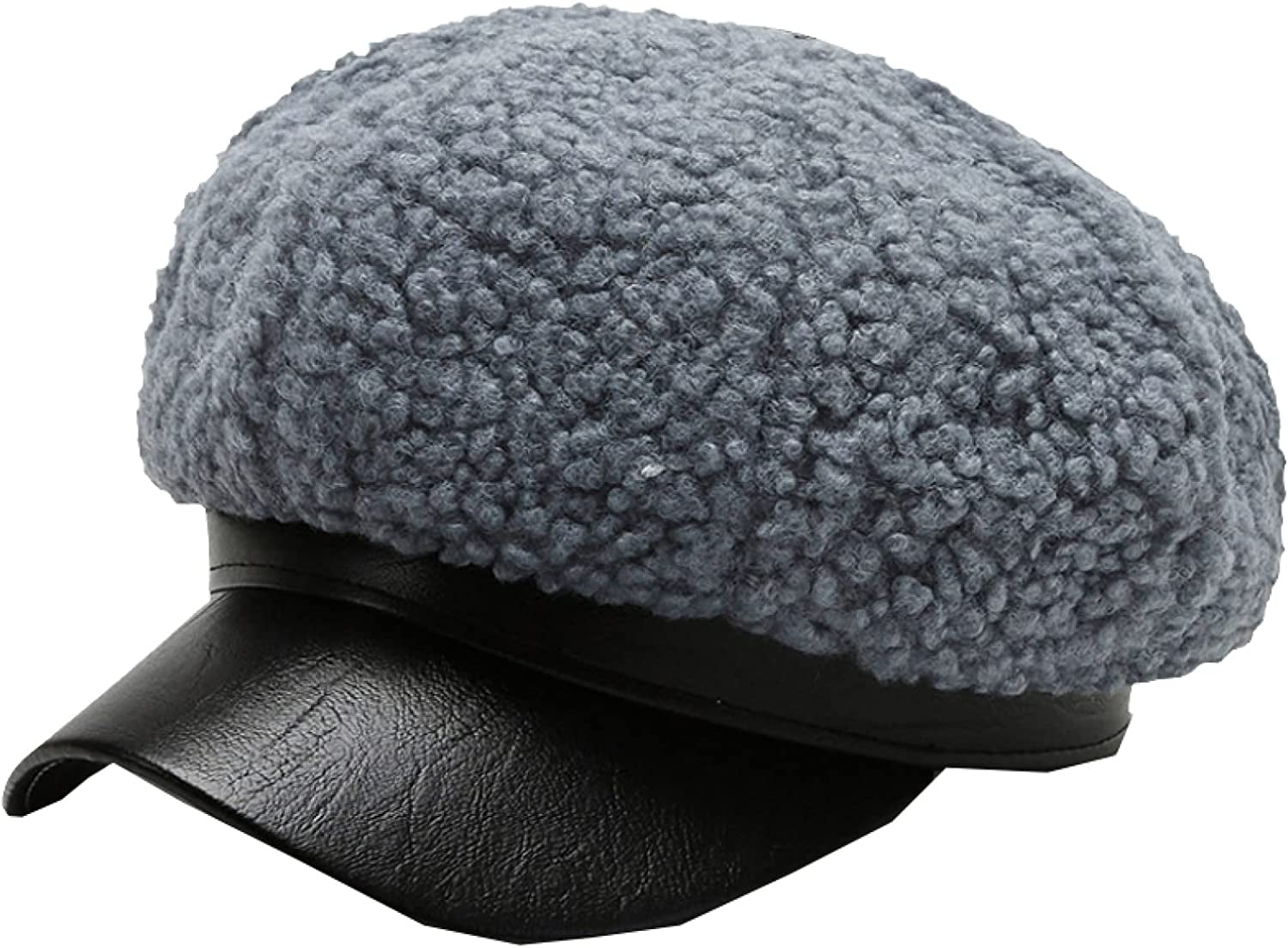 CoCopeaunts Newsboy Hats for Women Autumn Winter Hat Lady Fleece ...