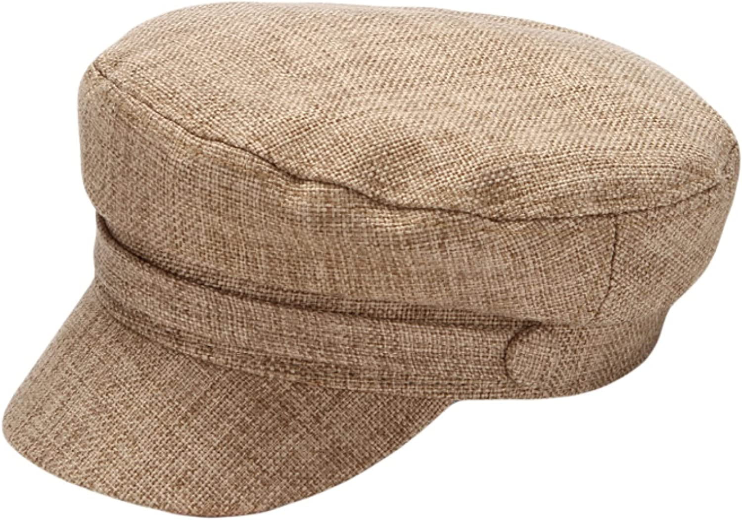 CoCopeaunts Newsboy Hats for Women Gatsby Cap Octagonal Baker Peaked ...