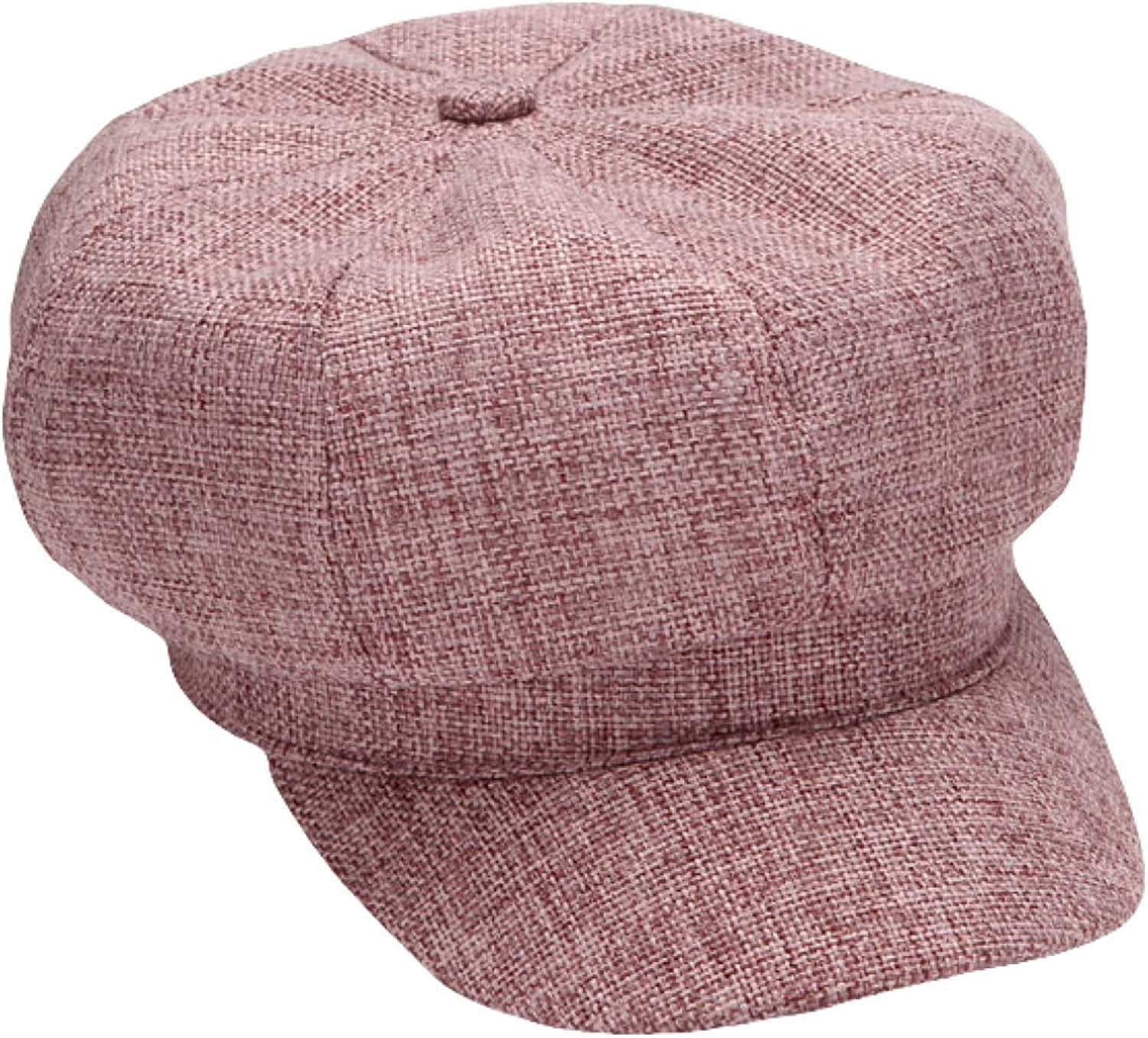 CoCopeaunts Newsboy Hats for Women Gatsby Cap Octagonal Baker Peaked ...