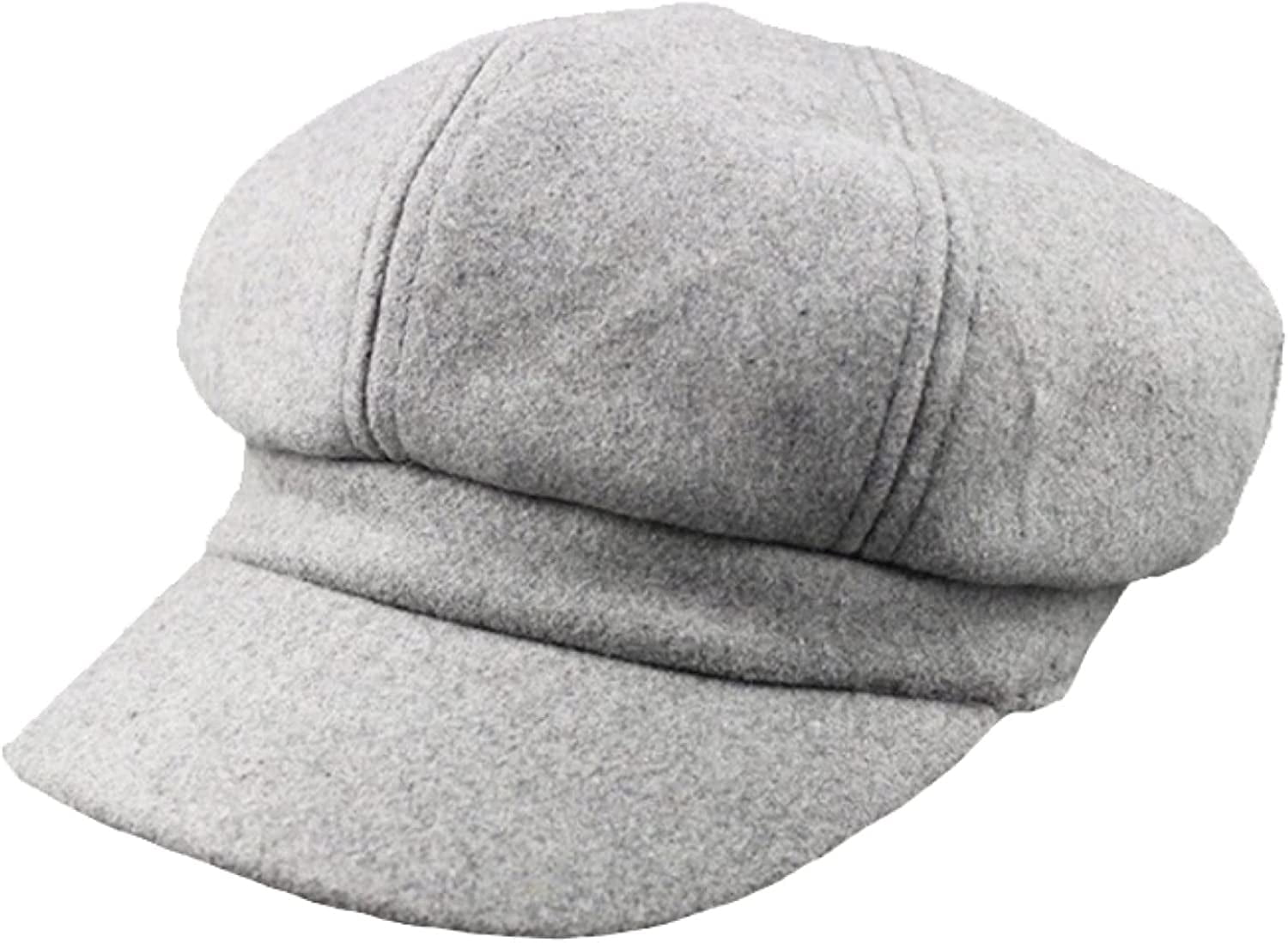 CoCopeaunts Newsboy Hats for Women Gatsby Cap Octagonal Baker Peaked ...