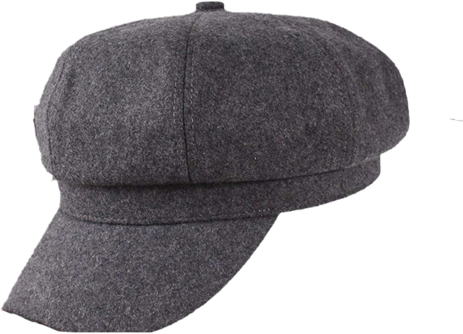 CoCopeaunts Newsboy Hats for Women Gatsby Cap Octagonal Baker Peaked ...