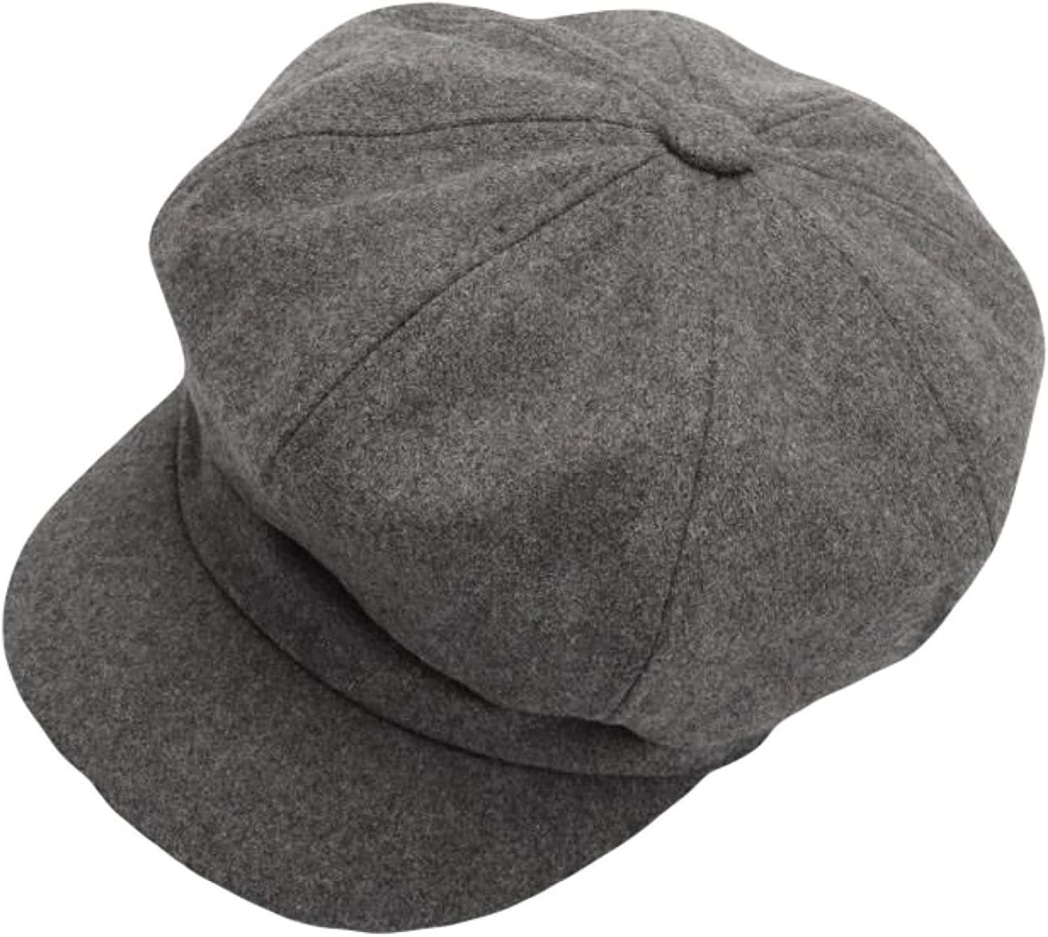 CoCopeaunts Newsboy Hats for Women Solid Plain Octagonal Newsboy Cap Men Ladies Casual Hat ...