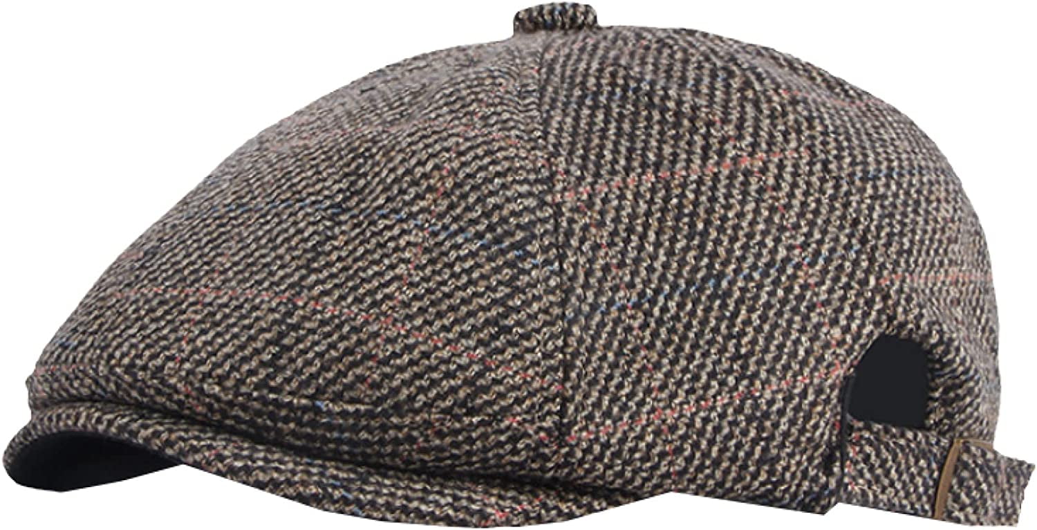 CoCopeaunts Newsboy Hats for Women Vintage Octagonal Newsboy Cap Artist ...