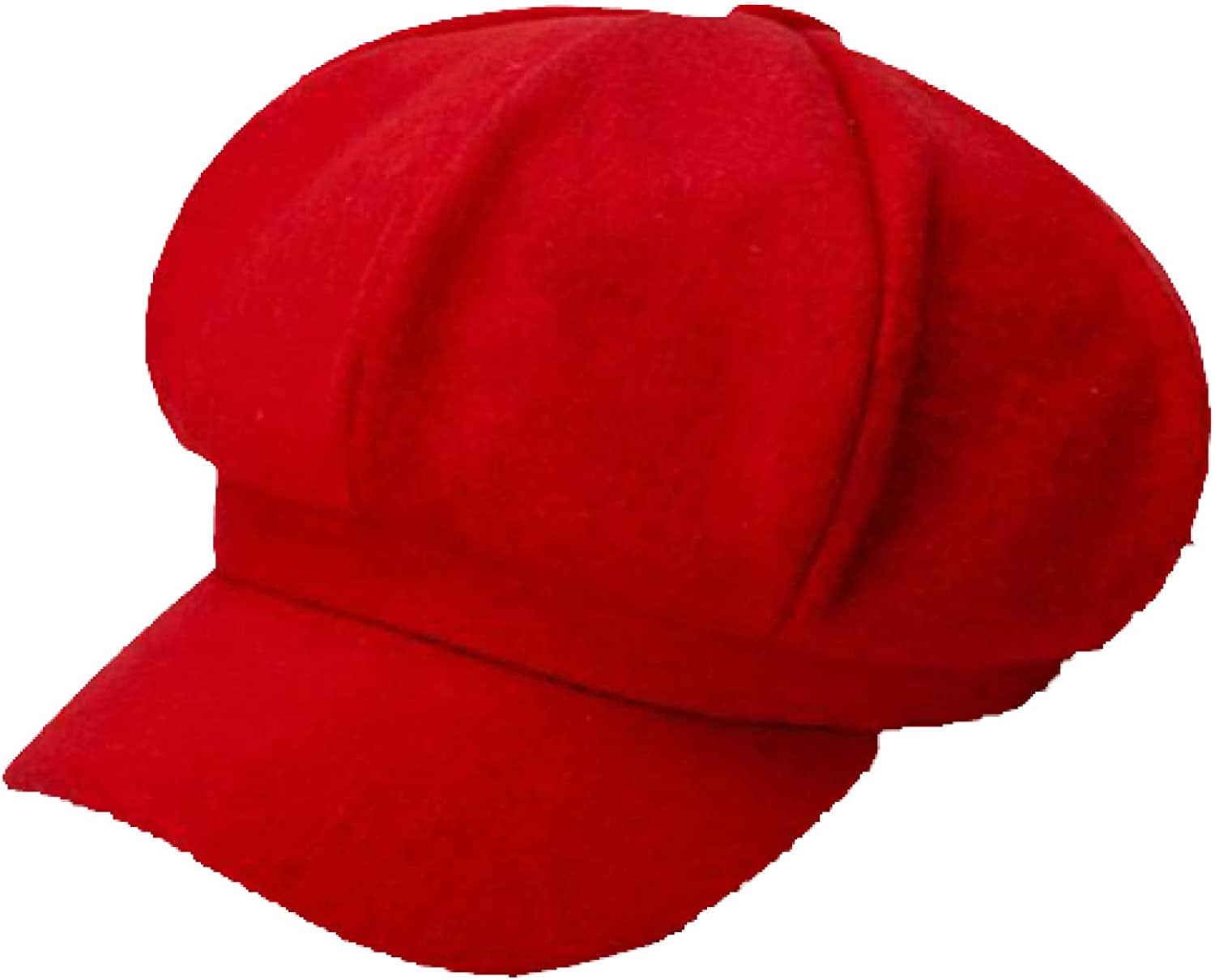 CoCopeaunts Octagonal Newsboy Cap Autumn Winter Hats for Women Warm Fashion Ladies Casual Solid ...