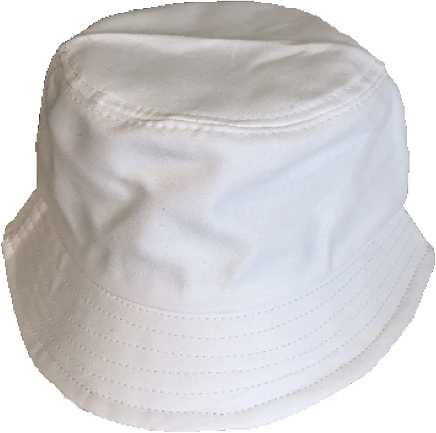 CoCopeaunts Plain Bucket Hat for Kids Comfort Cotton Girls Bucket Hats ...