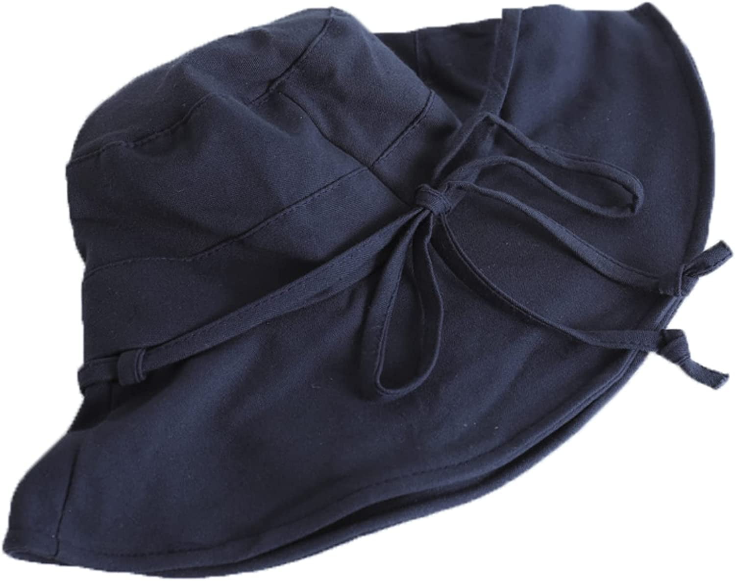 CoCopeaunts Plain Bucket Hat for Women Spring Summer Wide Brim Basin ...