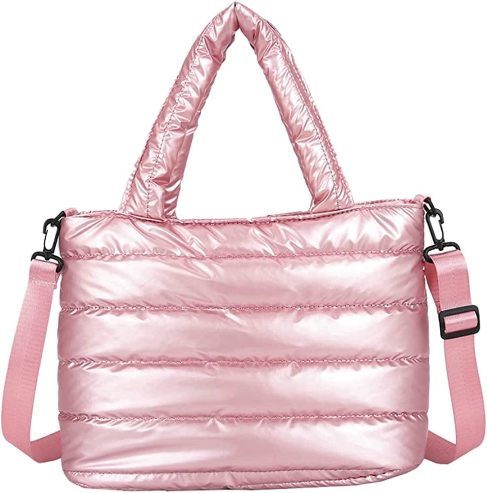 CoCopeaunts Quilted Tote Bag Women Crossbody Bag Lightweight Soft ...