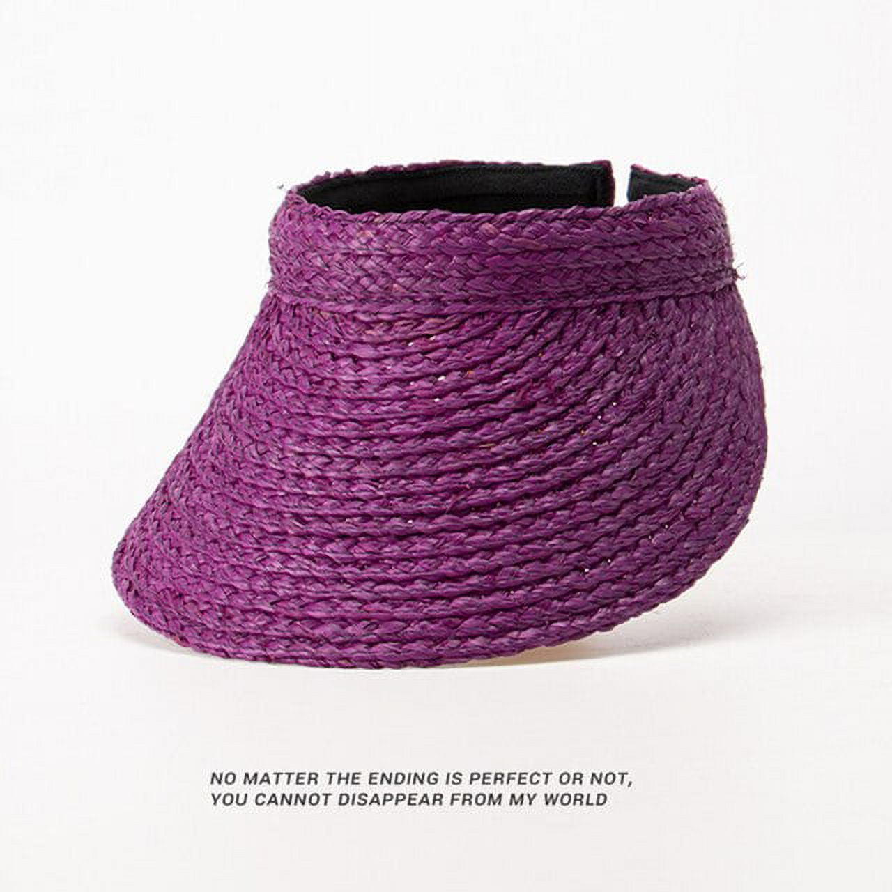 CoCopeaunts Raffia Straw Sun Hat For Women Summer Empty Top Sunscreen ...