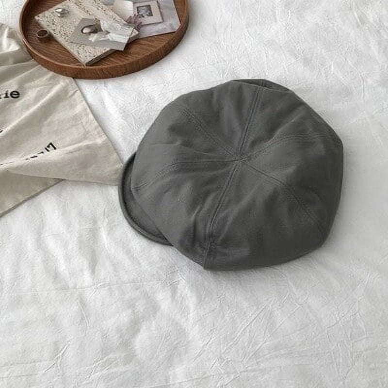 CoCopeaunts Retro Herringbone Newsboy Caps For Women Octagonal Hats ...