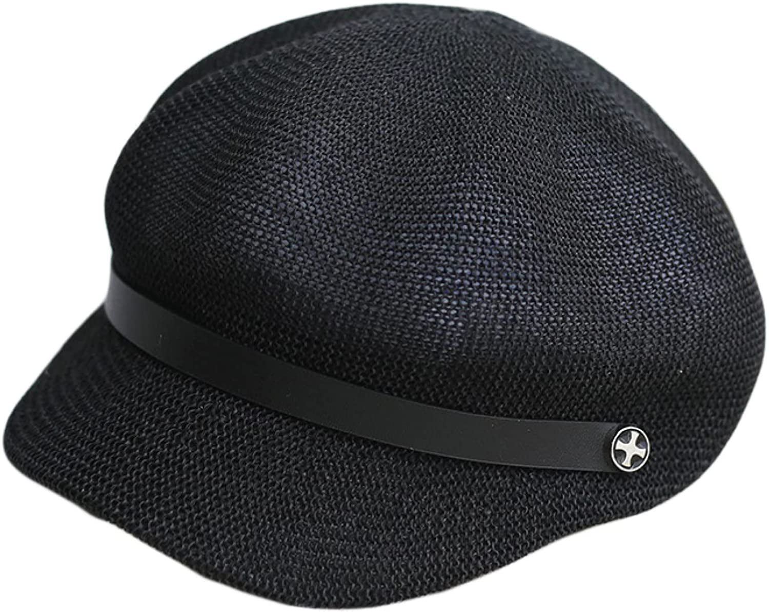 CoCopeaunts Short Brim Newsboy Cap Breathable Octagonal Cap Washable ...