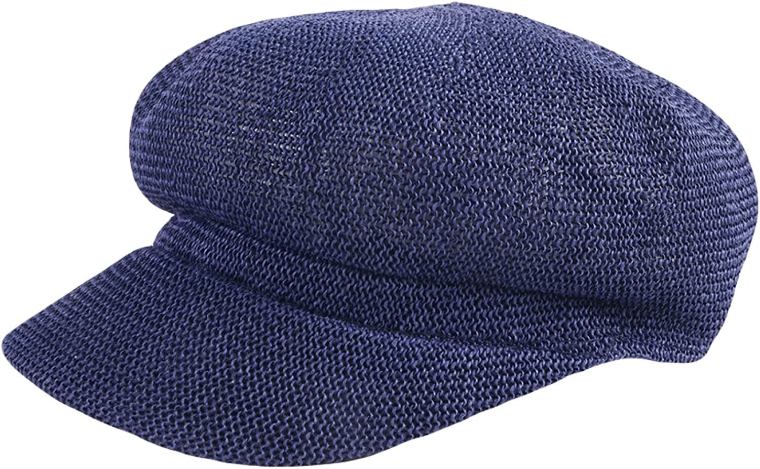 CoCopeaunts Short Brim Newsboy Hats for Women Adjustable Straw Beret ...