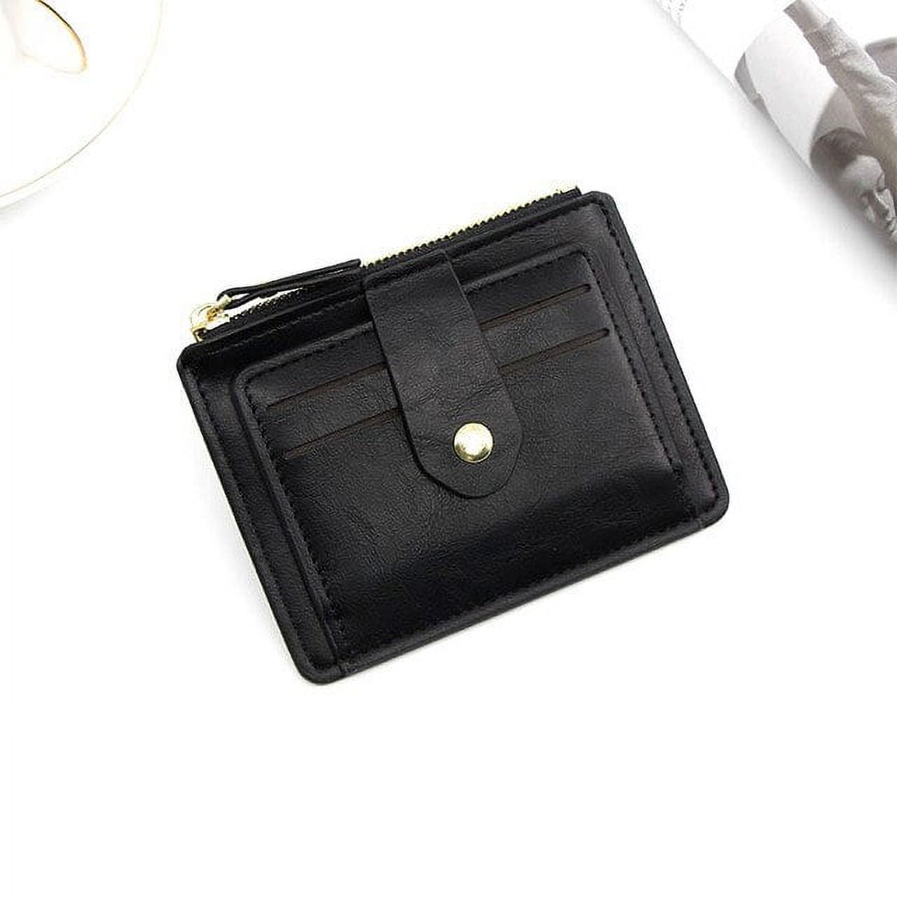 CoCopeaunts Small Fashion Credit ID Card Holder Slim Leather Wallet ...