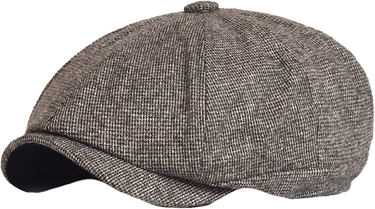 CoCopeaunts Spring Autumn Newsboy Caps for Men Fashion Octagonal Hat ...
