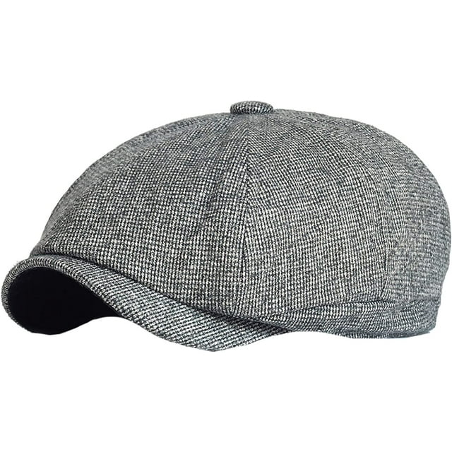 CoCopeaunts Spring Autumn Newsboy Caps for Men Fashion Octagonal Hat ...