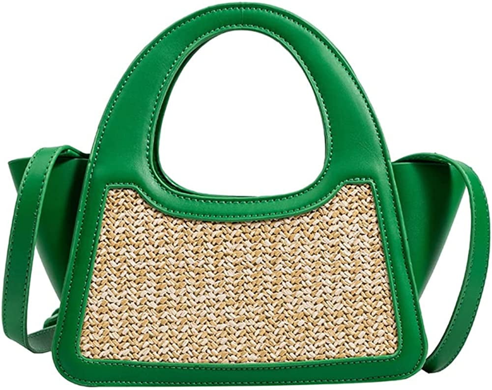 CoCopeaunts Straw Bag for Women Woven Bag Straw Bucket Bag Purse Beach ...