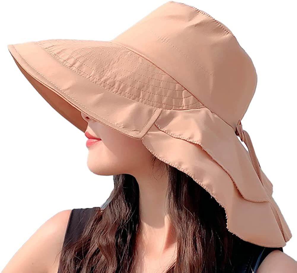CoCopeaunts Summer Hat for Women Wide Brim Sun Hat Fishing Hats Cute ...