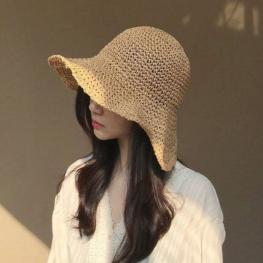 Cocopeaunts Summer Summer Hats For Women Beach Panama Hat Simple Girls