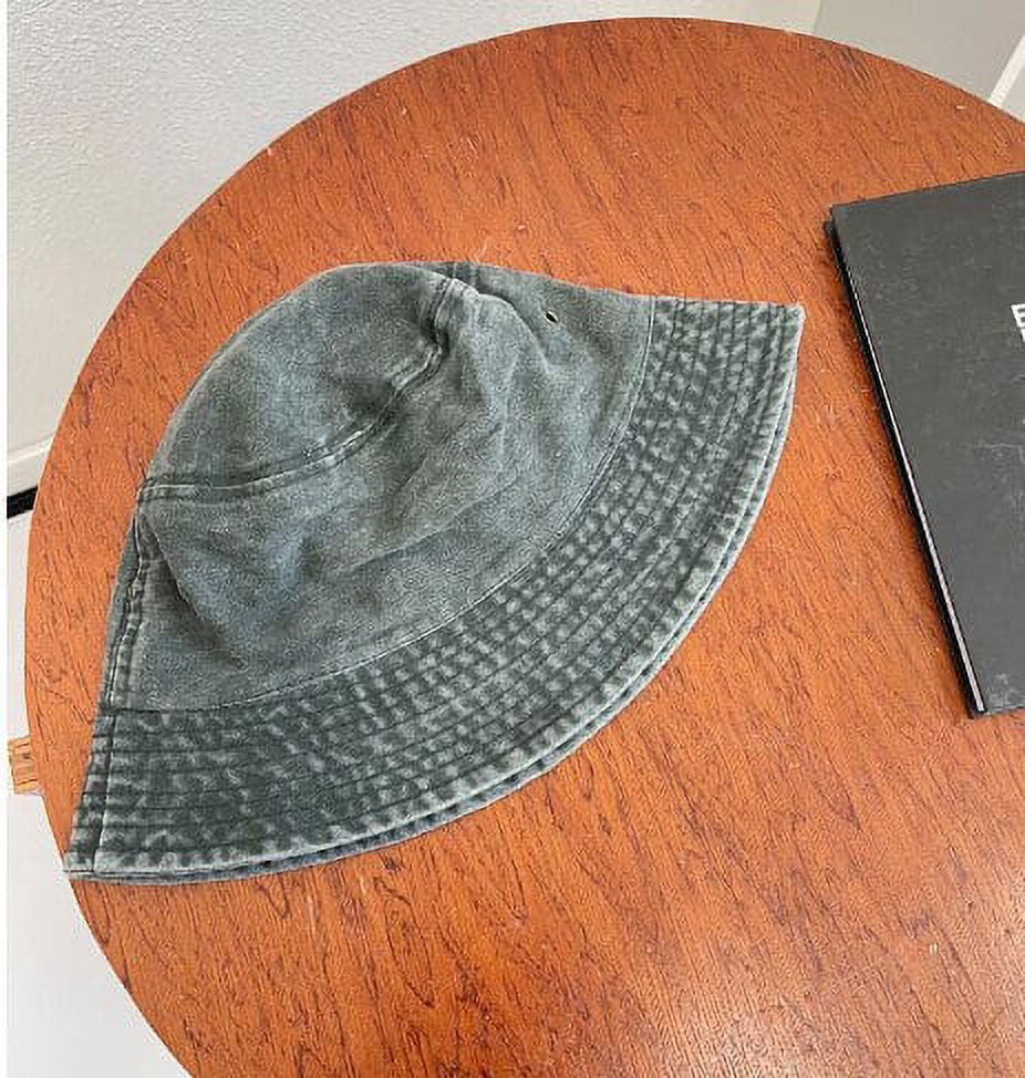 CoCopeaunts Unisex Bucket Fishing Hats Summer Panama Cap Women Washed ...