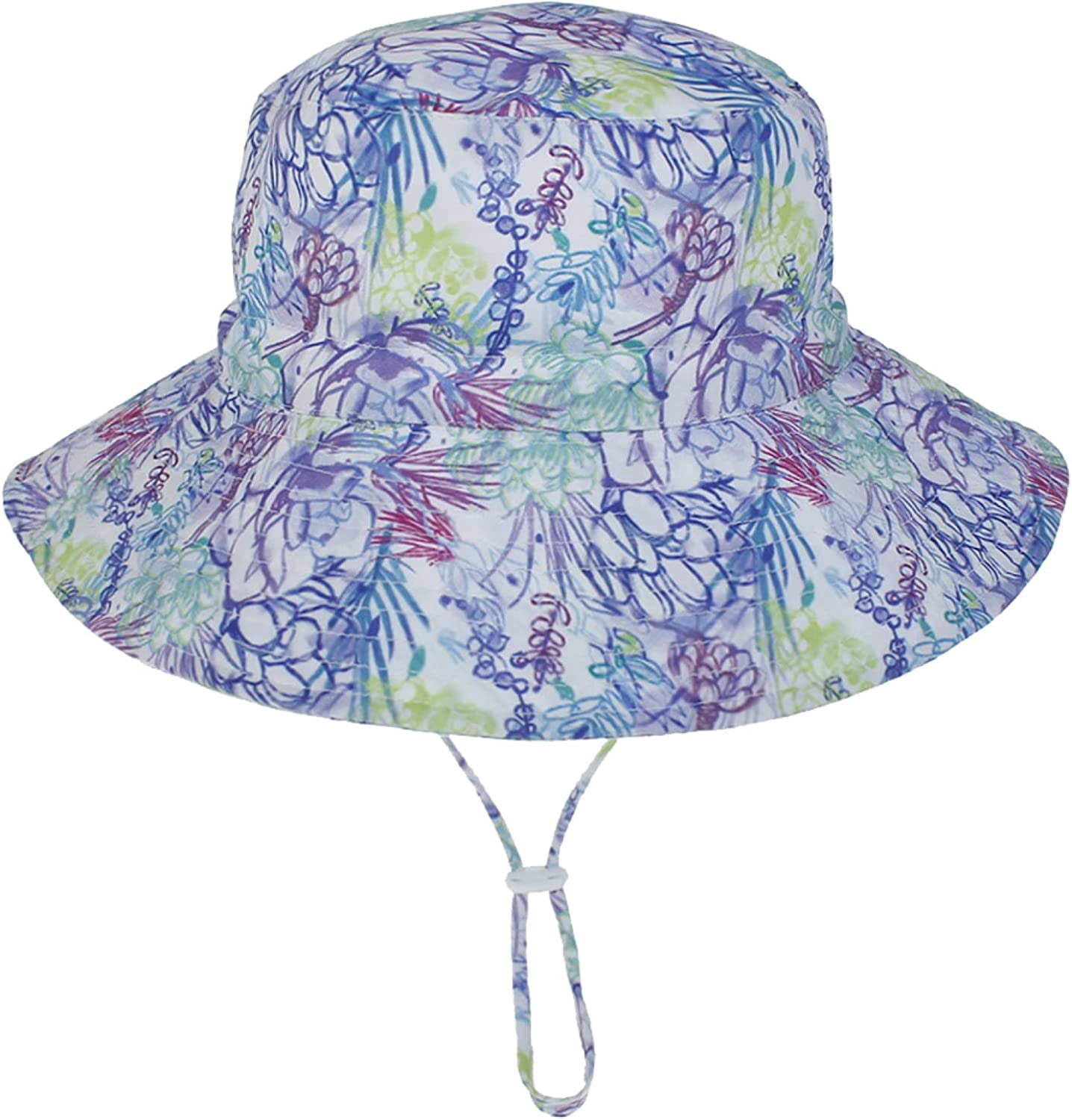 CoCopeaunts Wide Brim Bucket Hat for Kids Spring Summer Outdoor Sun ...