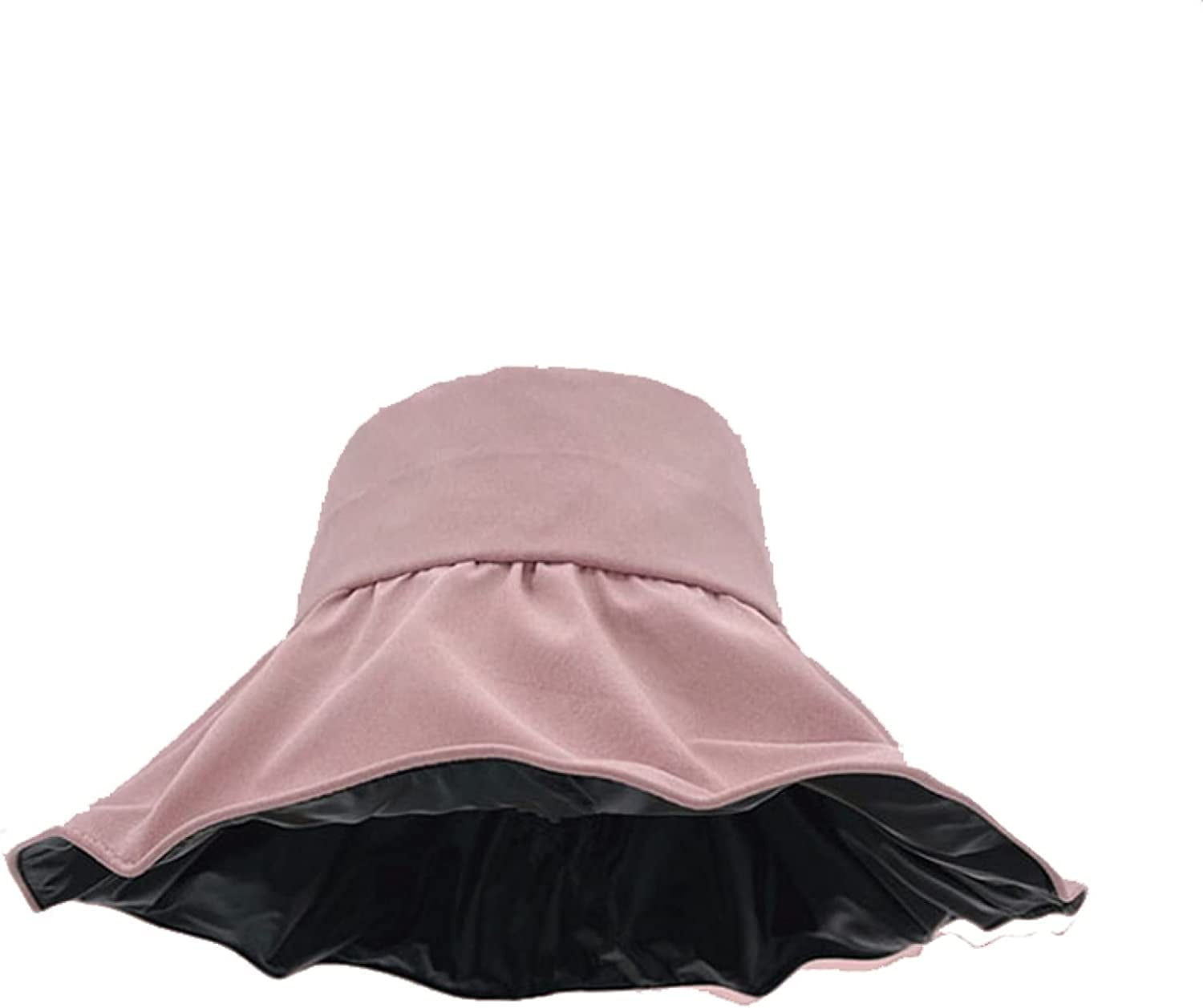 CoCopeaunts Wide Brim Bucket Hat for Woman Summer Uv Protection Bucket ...