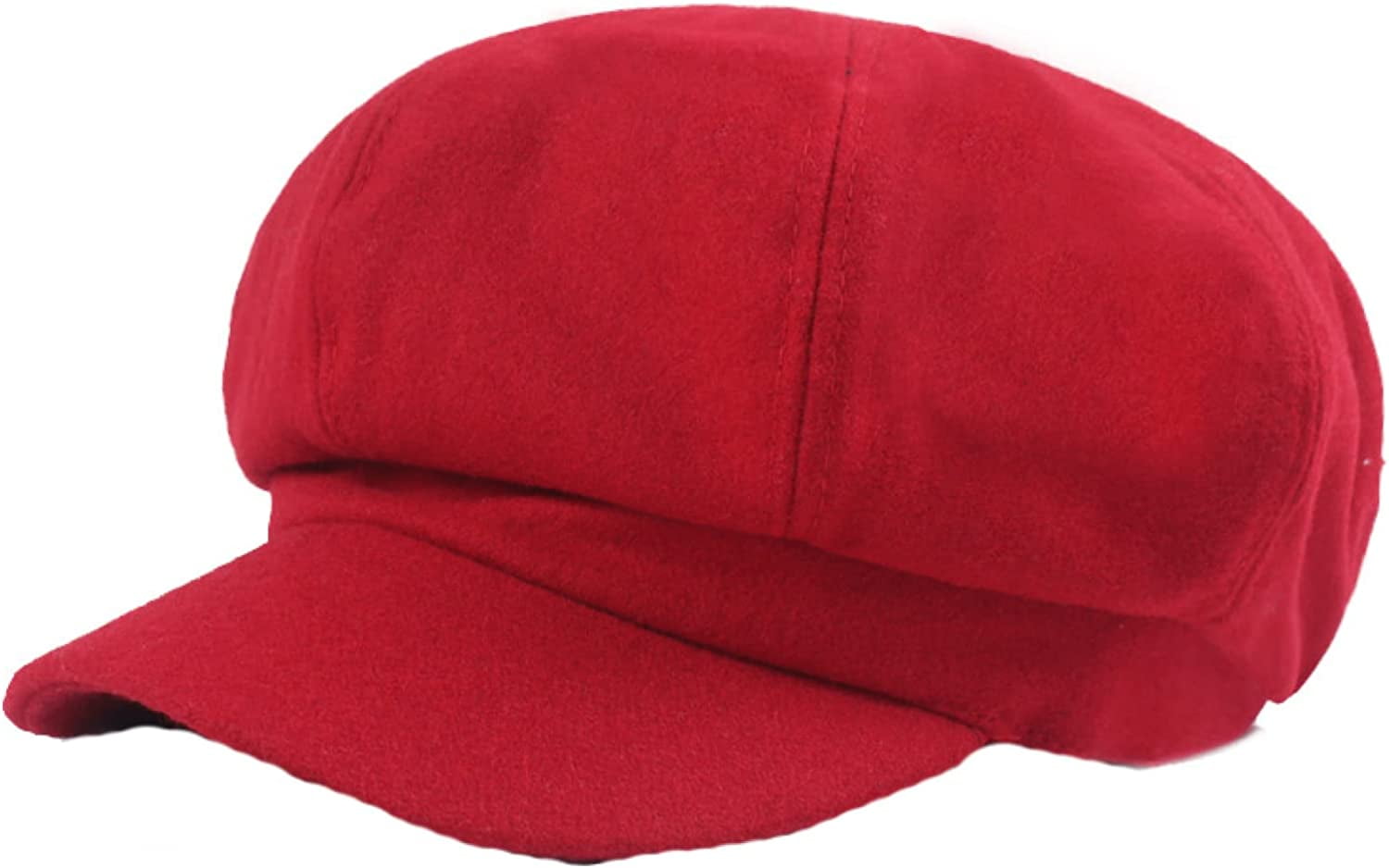 CoCopeaunts Women Beret Newsboy Cap Winter Spring Solid Color Octagonal ...