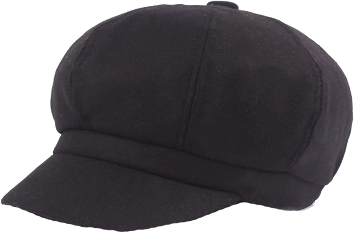CoCopeaunts Women Beret Newsboy Cap Winter Spring Solid Color Octagonal ...