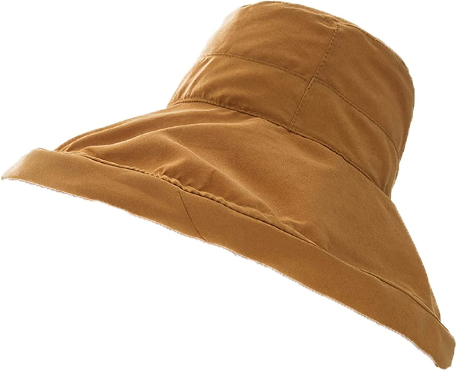 CoCopeaunts Women Bucket Hat Large Wide Brim Foldable Outdoor Sun ...