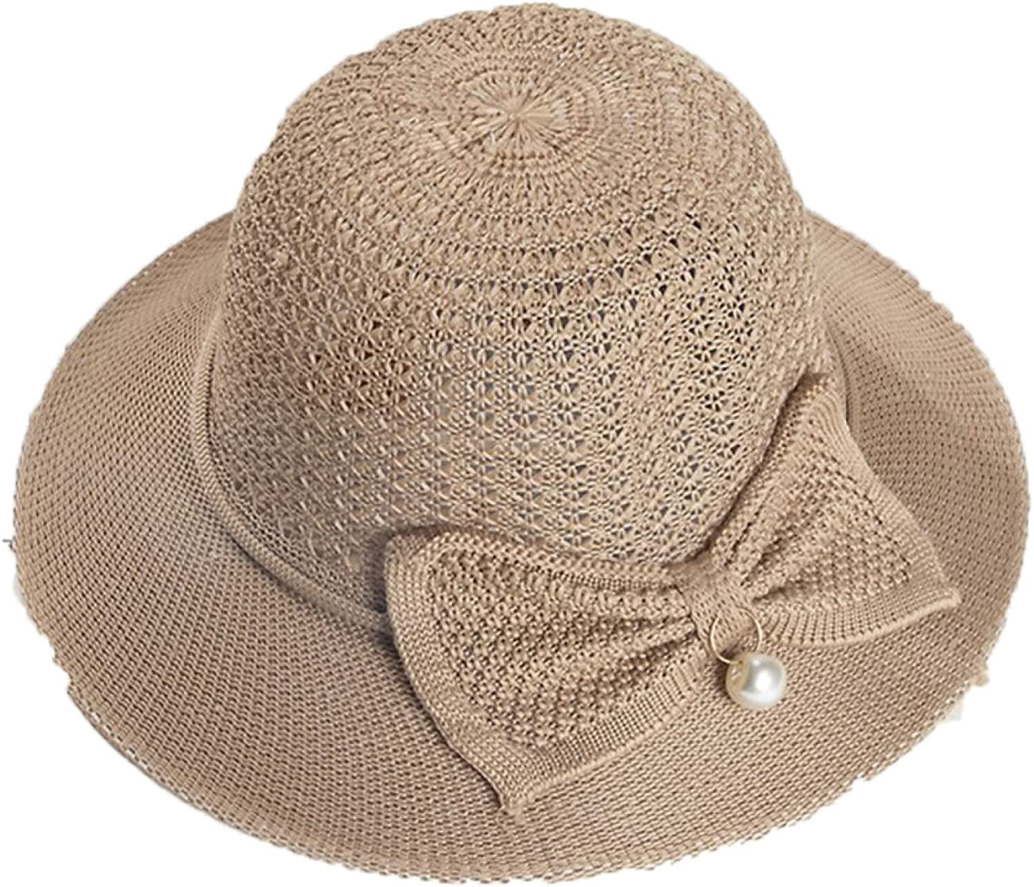 CoCopeaunts Women Bucket Hat Summer Shade Breathable Sun Hat Foldable ...