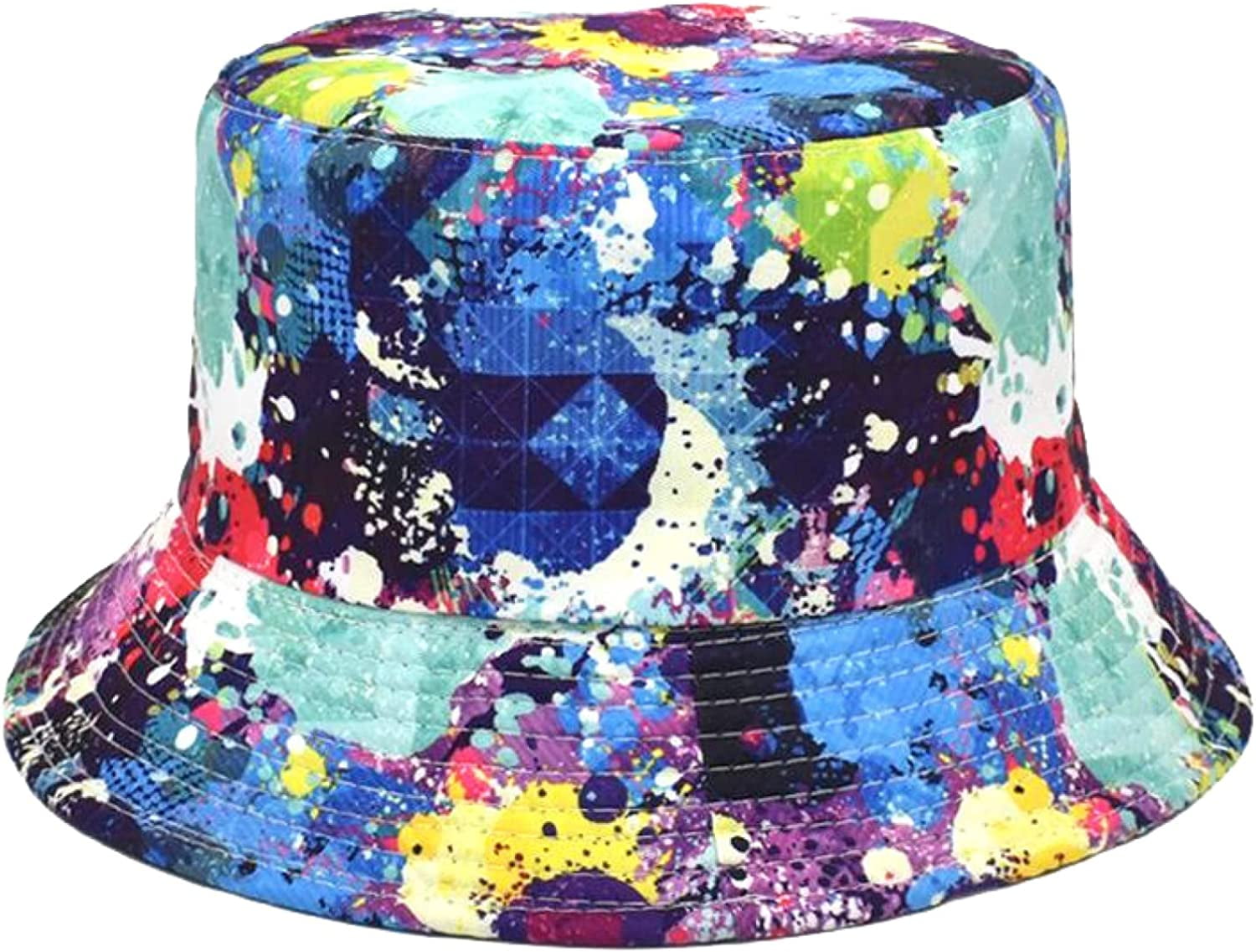 CoCopeaunts Women Bucket Hats Double-Side Fishing Cap Sunscreen Spring ...