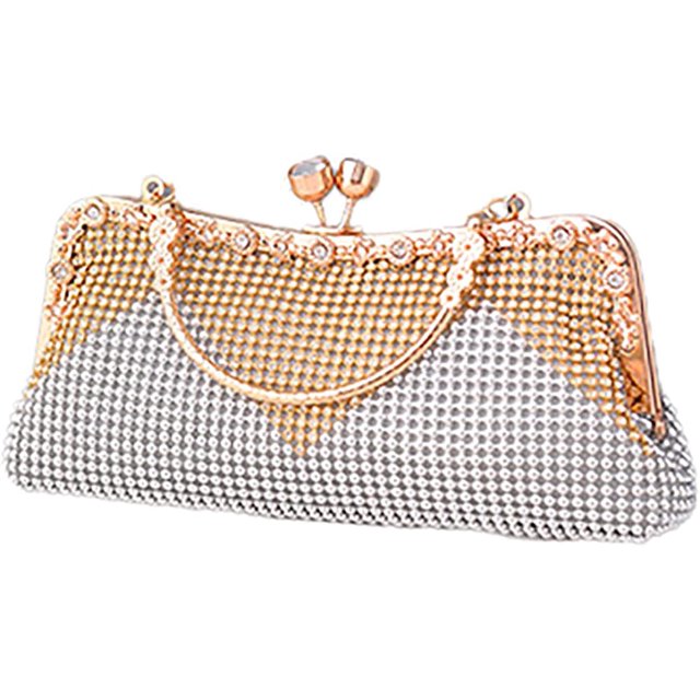 CoCopeaunts Women Evening Clutch Bag Rhinestone Sequin Glitter Clutch Crystal Evening Handbags ...