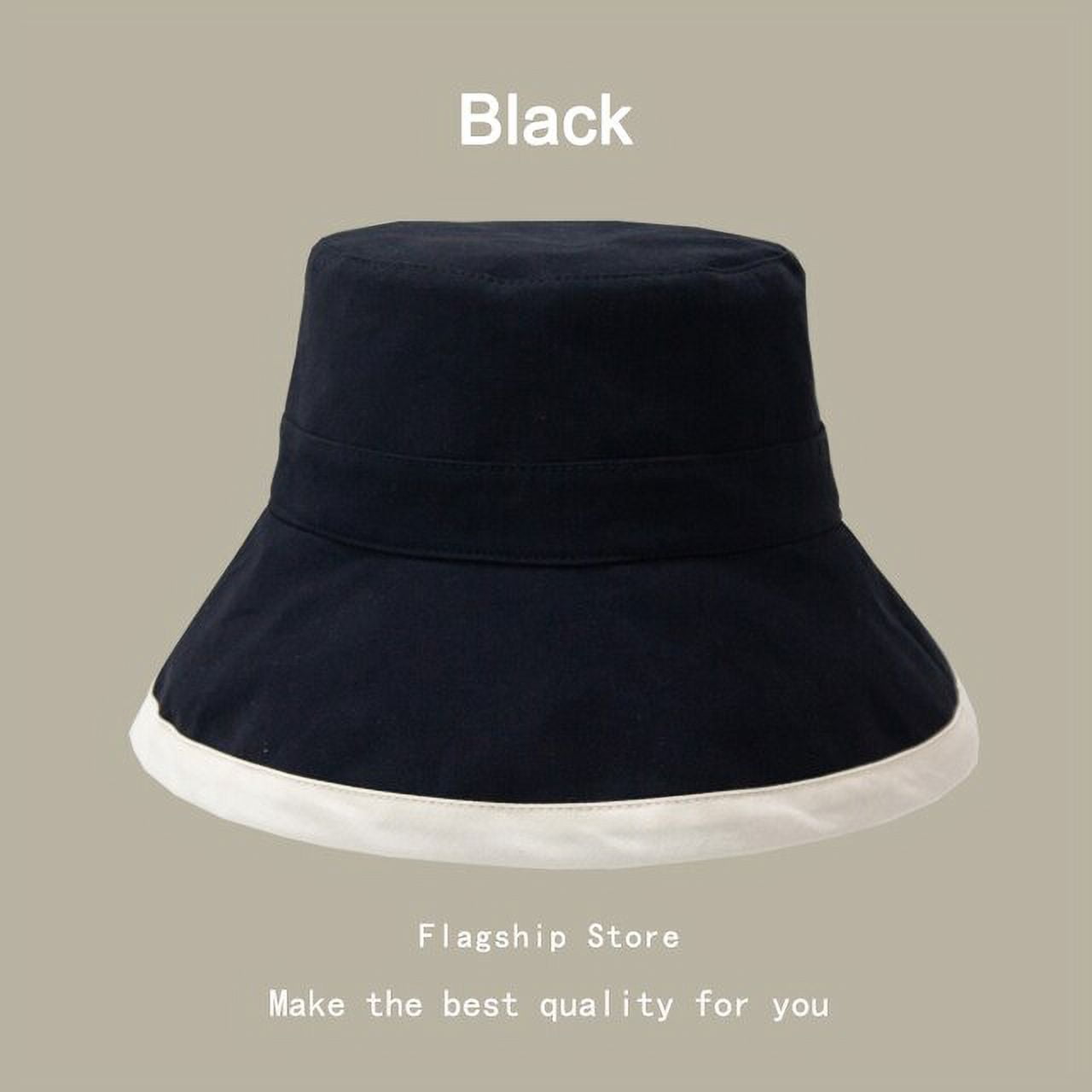 CoCopeaunts Women Fishermans Hat Spring Summer Sunscreen Panama Bob Big ...