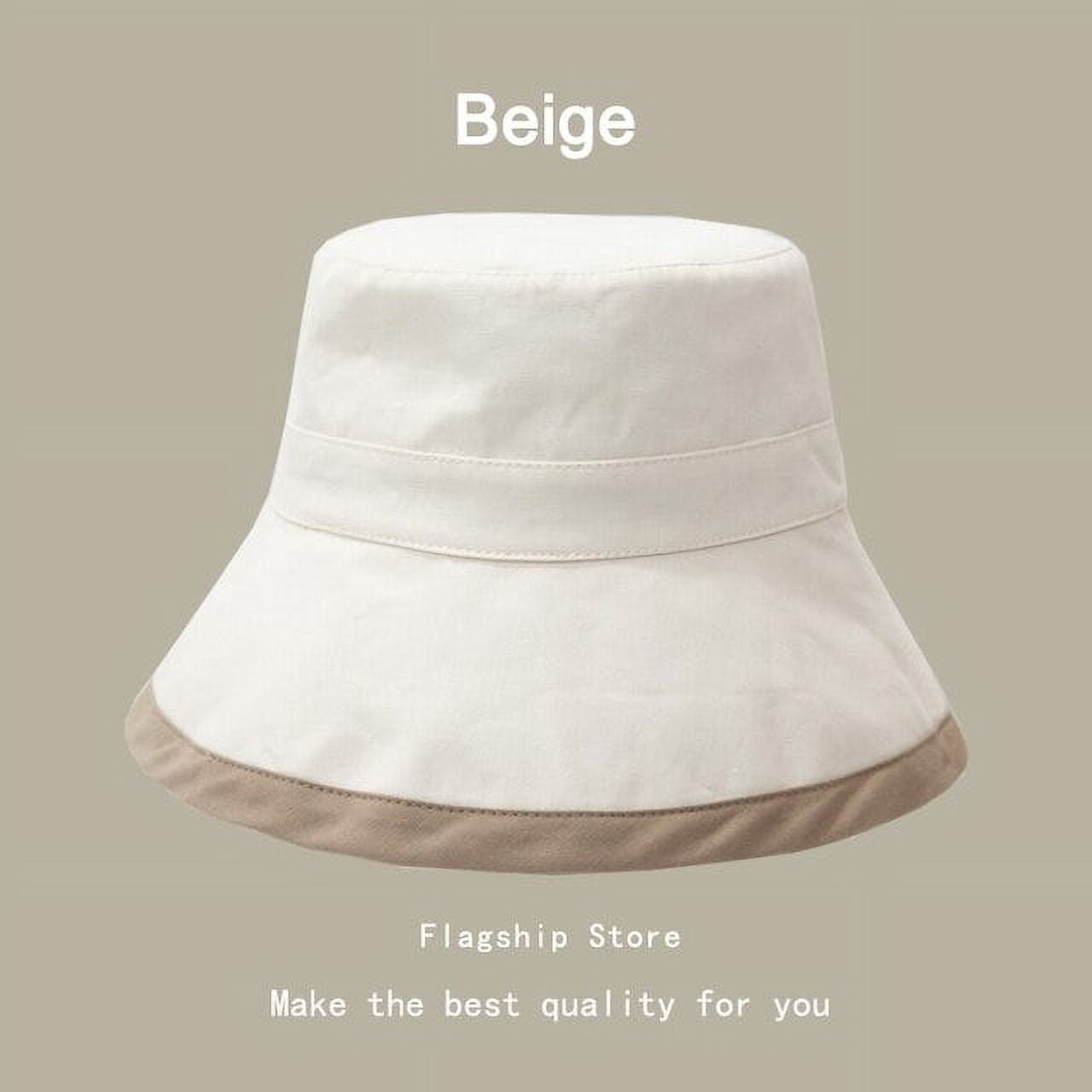 CoCopeaunts Women Fishermans Hat Spring Summer Sunscreen Panama Bob Big ...