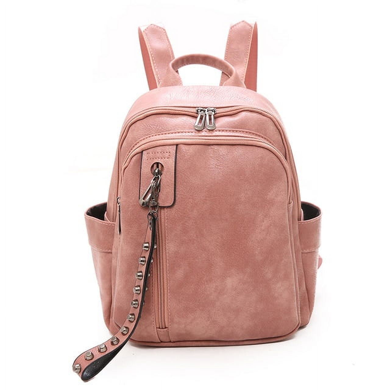 CoCopeaunts Women PU Leather Backpack Female Fashion Rucksack New ...