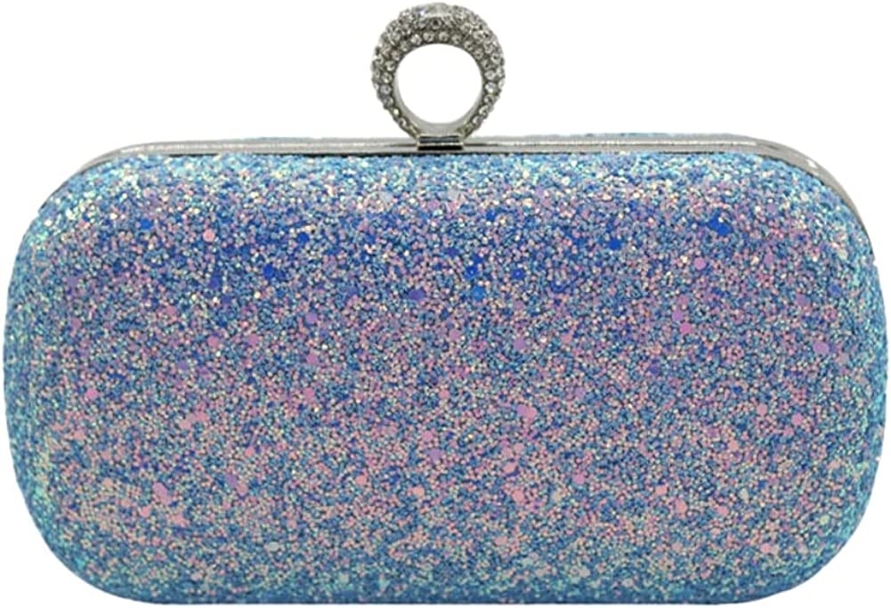 CoCopeaunts Women Sequin Glitter Clutch Purse Sparkly Evening Bags ...