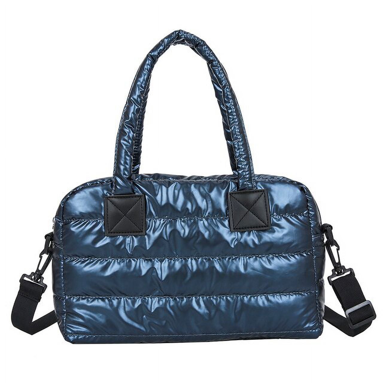 CoCopeaunts Women Solid Color Zipper Shoulder Bag Lady Large Capacity ...