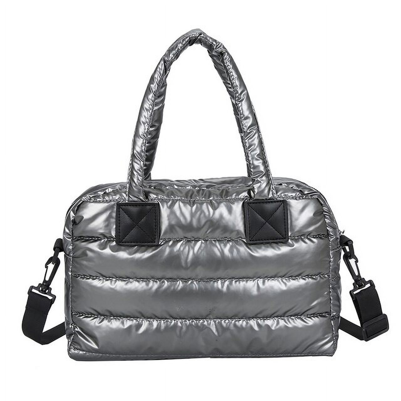 CoCopeaunts Women Solid Color Zipper Shoulder Bag Lady Large Capacity ...